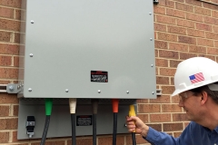 Wall Mounted Generator Docking Station | Berthold Electric