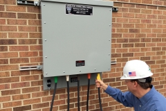 Wall Mounted Generator Docking Station | Berthold Electric