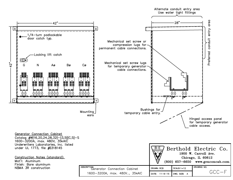 Configuration Drawings - Berthold Electric Company